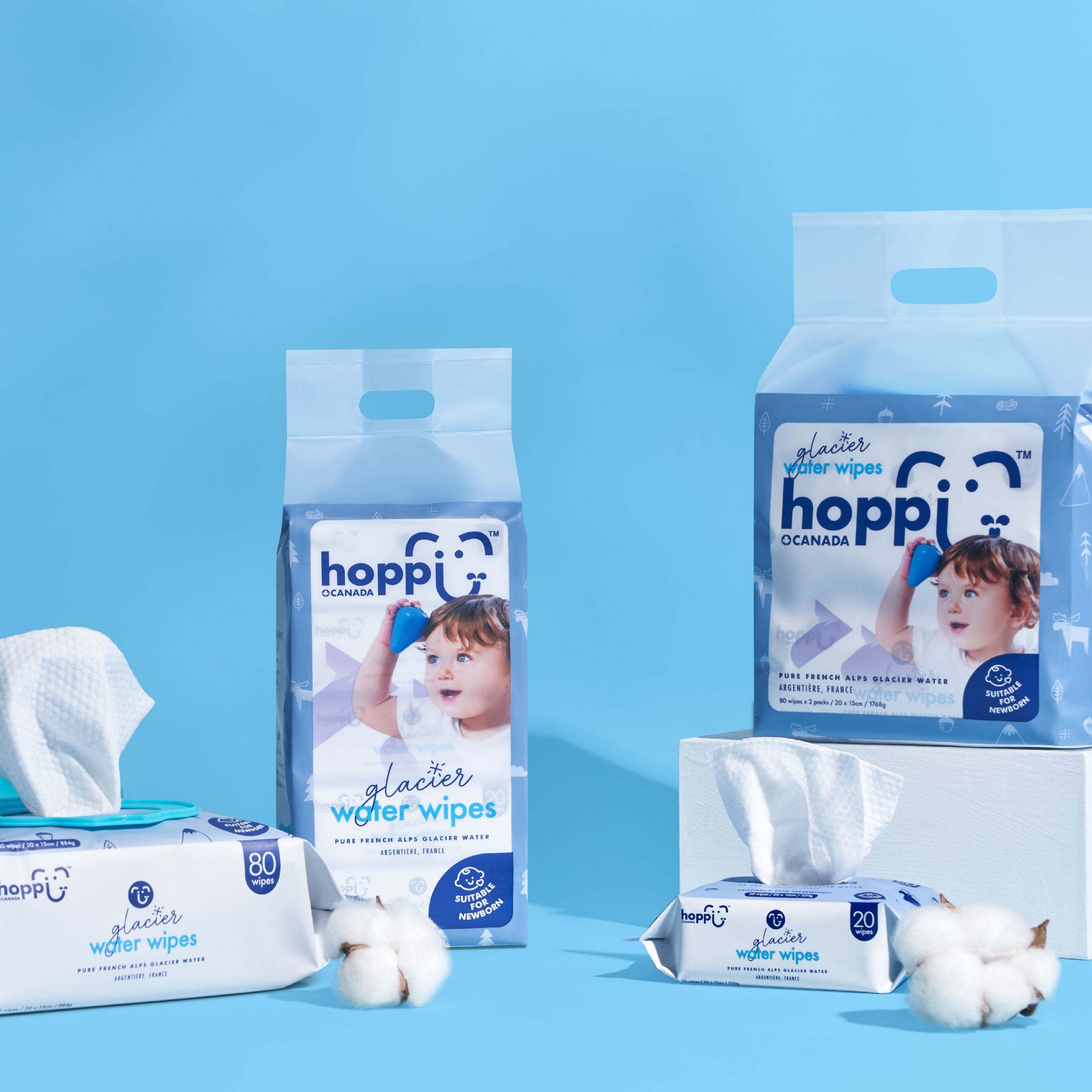 Glacier Wet Wipes – Hoppi®